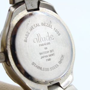 Allude | Accessories | Vintage Allude Base Metal Bezel Mens Watch ...